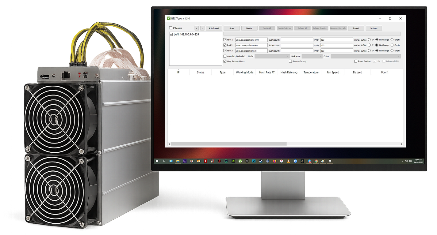 BTC Tools v1.3.4 - Download for ASIC miners (Windows & Linux)